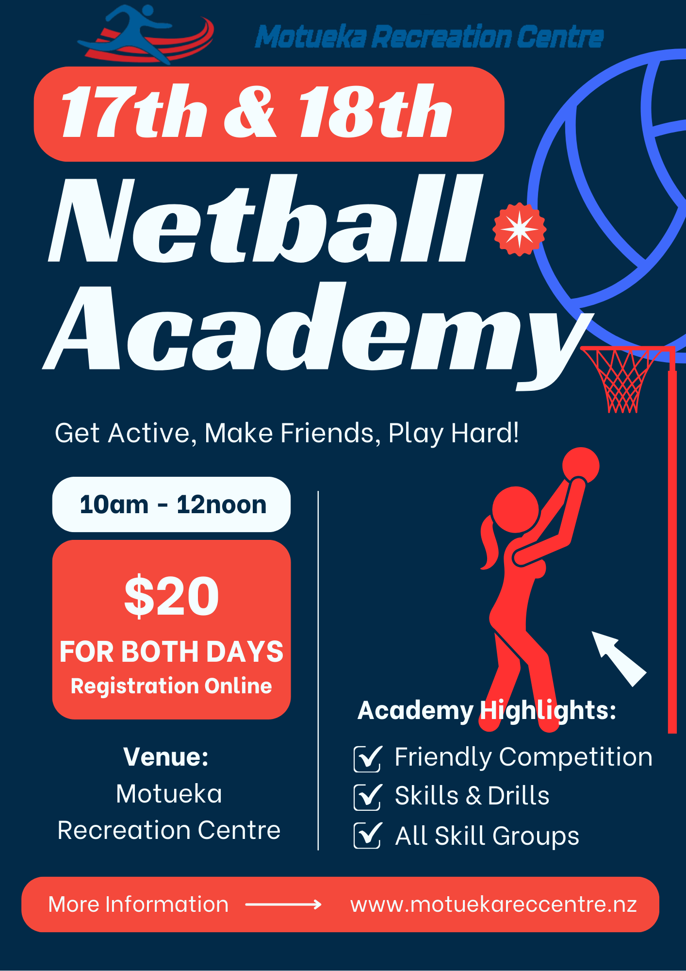 School Events - Motueka Recreation Centre